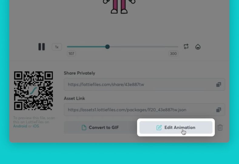 TGS формат — Lottie Files